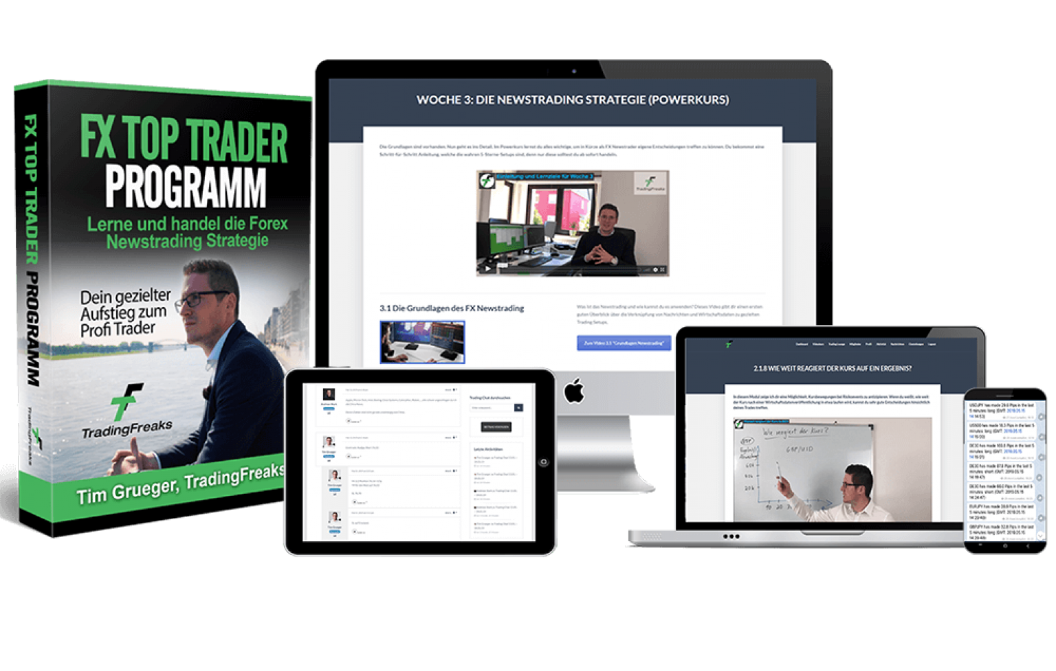 FX Top Trader Ausbildung von TradingFreaks • becomePro