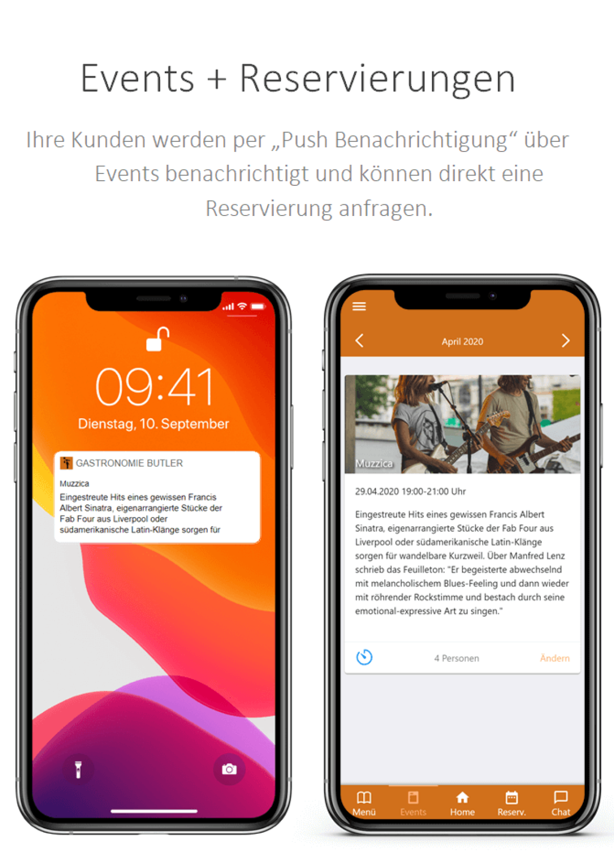Gastro Butler | App für Gastätten & Restaurants • becomePro