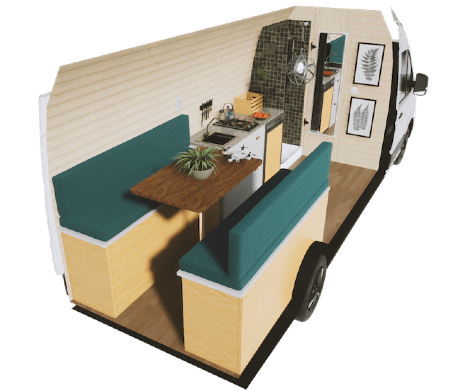 Vanspace 3D - Camper Van Layout Tool Win/Mac • becomePro