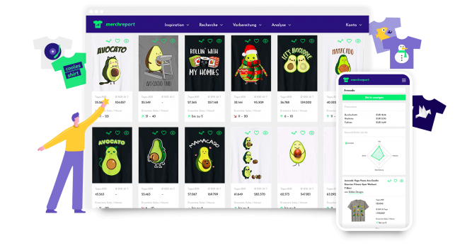 Merchreport - Das beste Tool für Merch by Amazon • becomePro